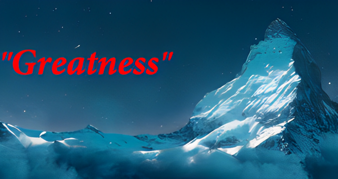 “WHAT IS GREATNESS?” - Erasmus Cromwell-Smith